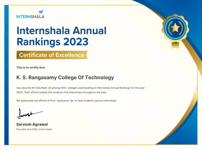 K.S.Rangasamy College of Technology-(KSRCT)