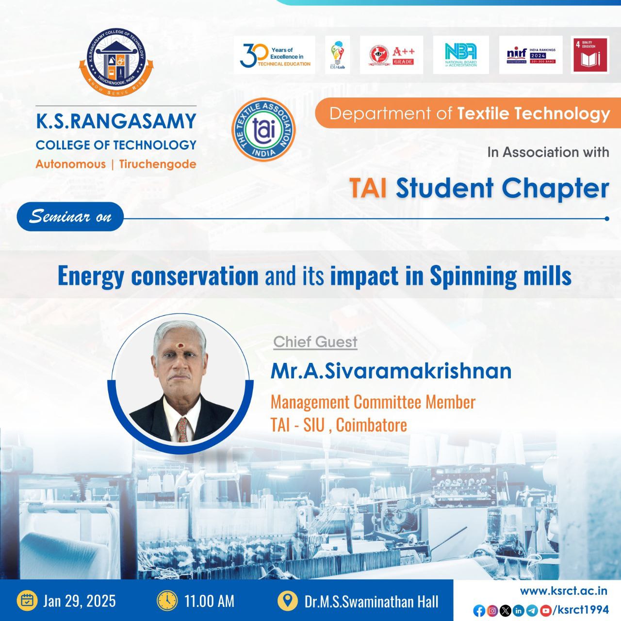 K.S.Rangasamy College of Technology-(KSRCT)